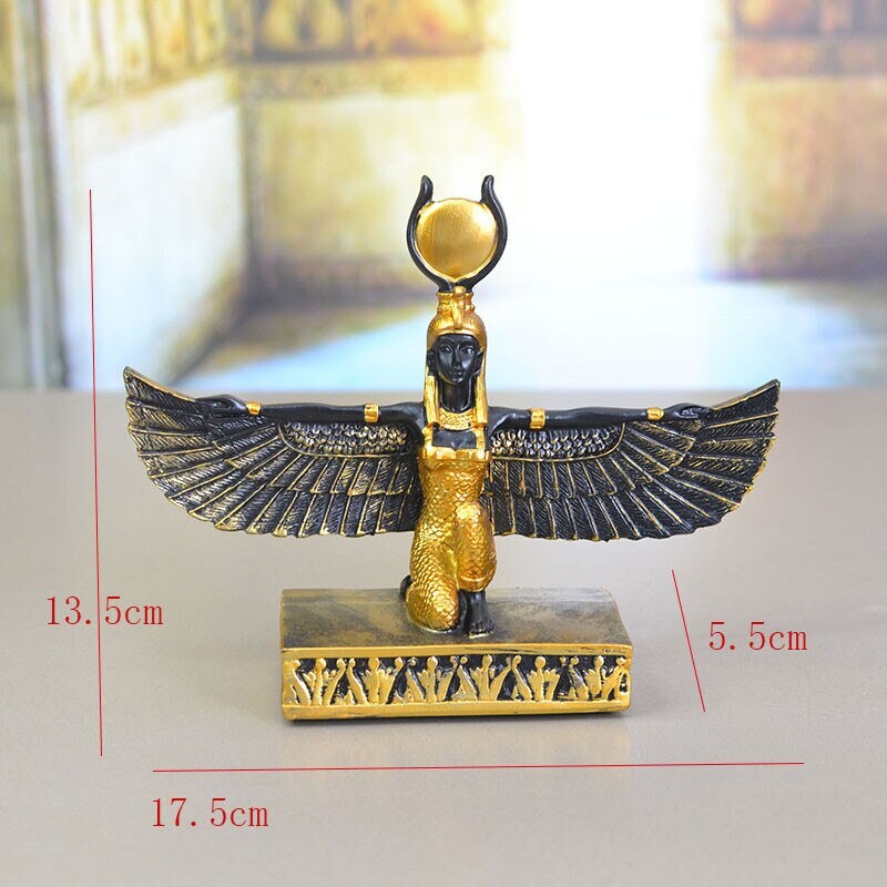 Isis Goddess Figurines Patron Saint of the Earth Statue Eye of Egypt ...