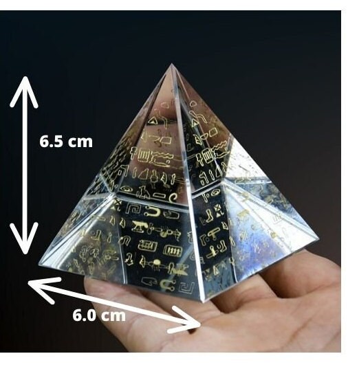 Ancient Egypt Pyramid Laser- Sculpture- Cuneiform Pattern Symbol Runes ...