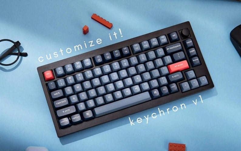 Custom Keyboard. Customize Your Own Keychron V1. 9 Keycap Options and ...