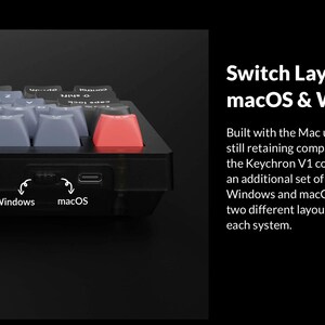 Custom Keyboard. Customize Your Own Keychron V1. 9 Keycap Options and ...