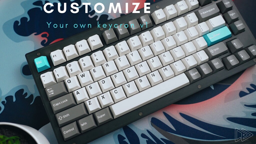 Custom Keyboard. Customize Your Own Keycron V1. 8 Keycap Options and 9 ...