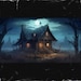 ANIMATED STREAM BACKGROUND | Dark Cabin (loop, 1080p, Stream Overlay ...