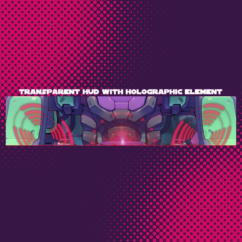 ANIMATED STREAM BACKGROUND | Mech Cockpit Omega (loop, 1080p, Stream ...