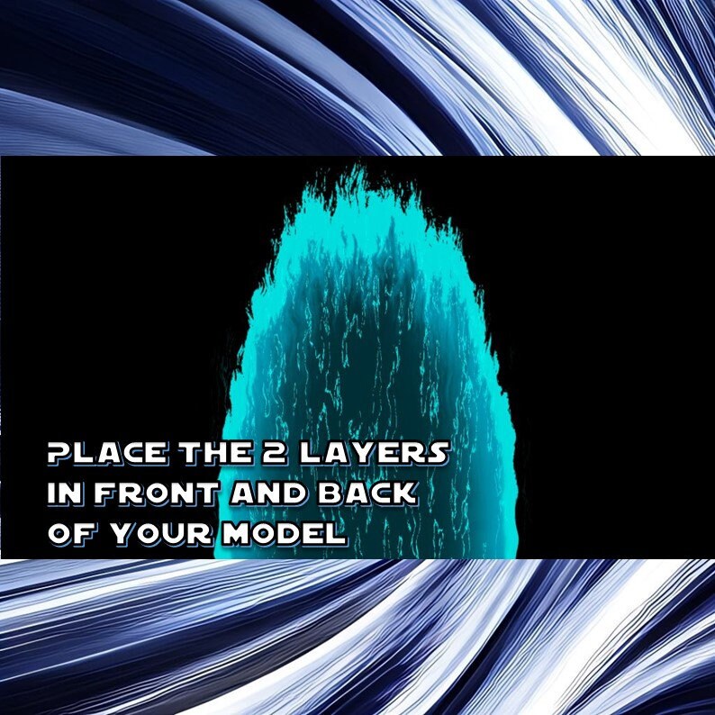 ANIMATED VTUBER DECORATION | Energy Aura Overlay(loop, 1080p, Stream ...