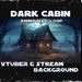 ANIMATED STREAM BACKGROUND | Dark Cabin (loop, 1080p, Stream Overlay ...