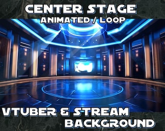 ANIMATED STREAM BACKGROUND Anime Poolside loop, 1080p, Stream Overlay ...