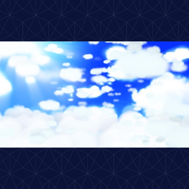 ANIMATED STREAM BACKGROUND | Flying Anime Clouds (loop, 1080p, Stream ...