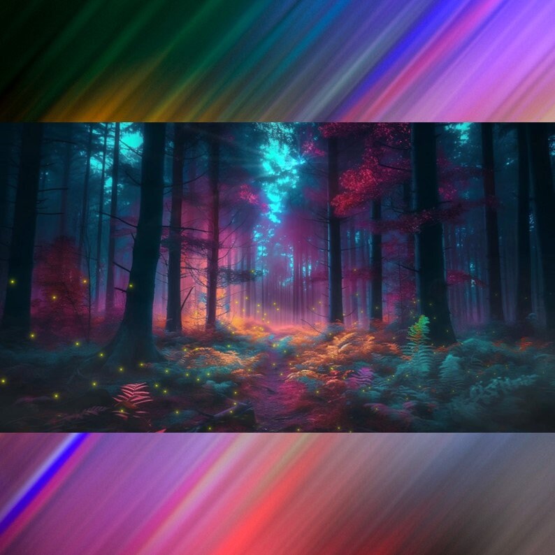 VTUBER ANIMATED BACKGROUND - Magic Firefly Forrest (loop | 1080p ...
