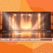 ANIMATED VTUBER BACKGROUND | Orange Show Stage (loop, 1080p, Stream ...