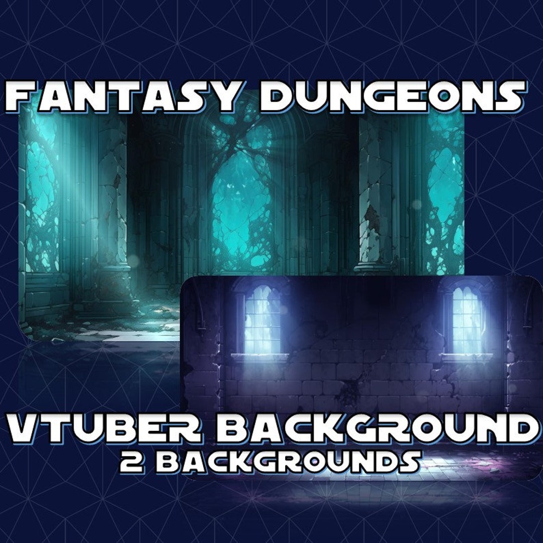 ANIMATED VTUBER BACKGROUND | Fantasy Dungeons (loop, 1080p, Stream ...