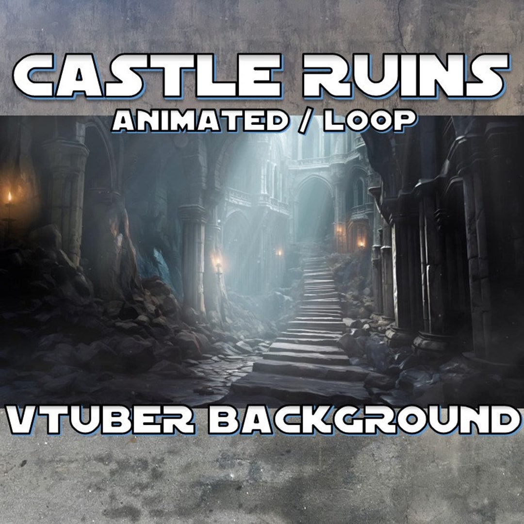 ANIMATED STREAM BACKGROUND | Castle Ruins (loop, 1080p, Stream Overlay ...