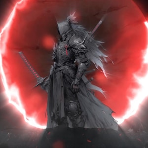 ANIMATED STREAM BACKGROUND | Demonic Ninja (loop, 1080p, Stream Overlay ...