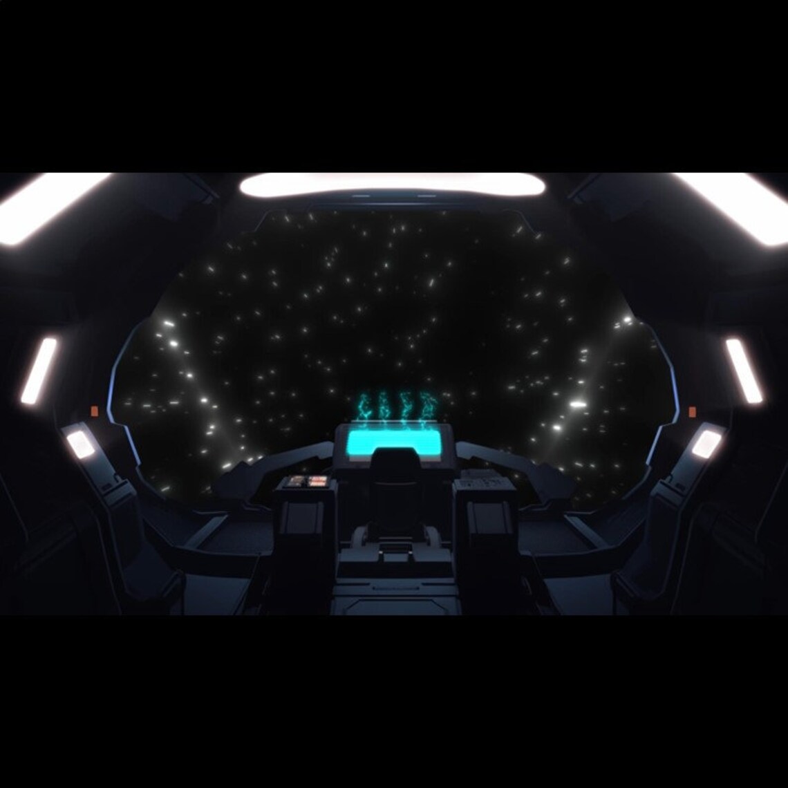 VTUBER ANIMATED BACKGROUND - Spaceship Travel (loop, 1080p, Stream ...