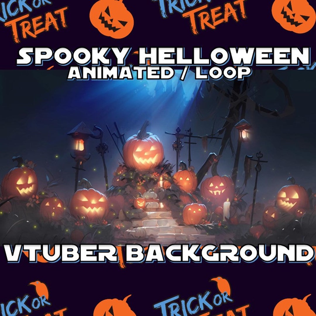 ANIMATED STREAM BACKGROUND | Spooky Helloween (loop, 1080p, Stream ...
