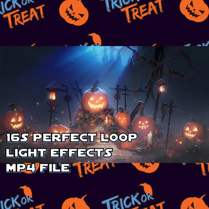 ANIMATED STREAM BACKGROUND | Spooky Helloween (loop, 1080p, Stream ...