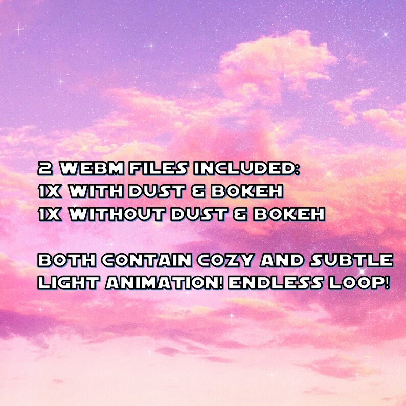 ANIMATED STREAM OVERLAY Lofi Gaming Desk loop, 1080p, Stream Overlay ...