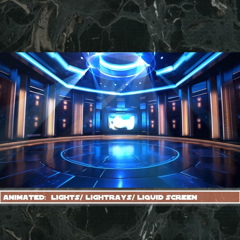 ANIMATED VTUBER BACKGROUND | Center Stage (loop, 1080p, Stream Overlay ...