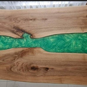 Live Edge Dining Green River Table Made in a Modern Rustic Finish With ...