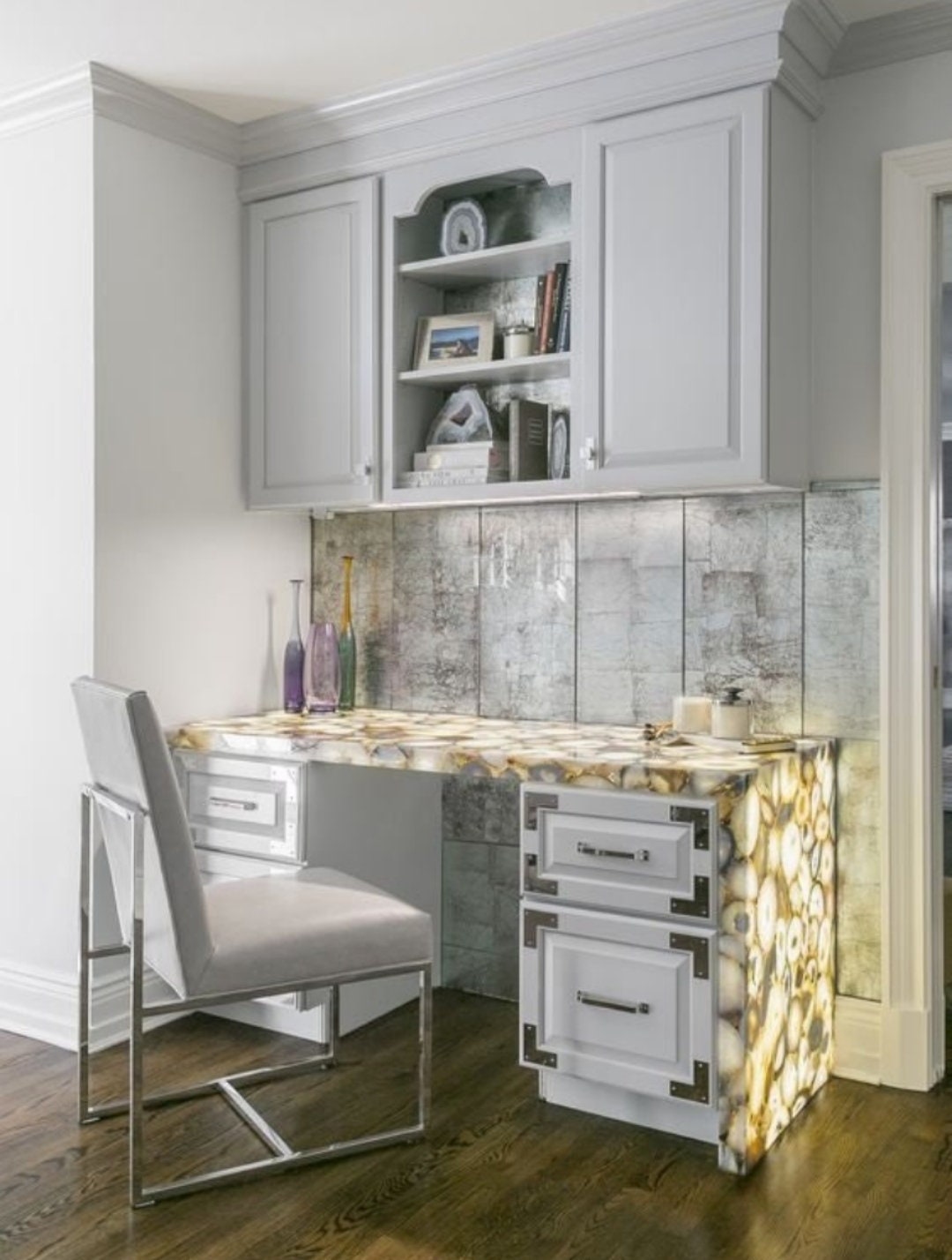 Agate Kitchen Countertops Translucent Kitchen Island Semi - Etsy