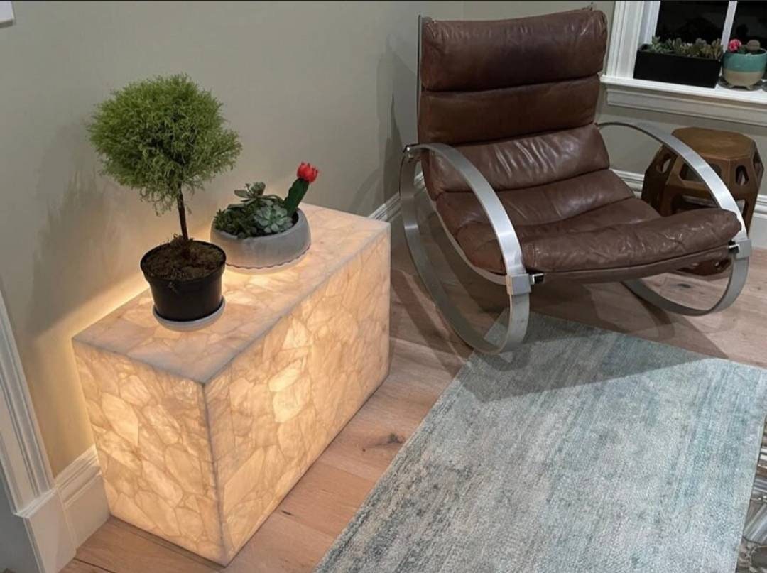 Quartz Coffee Table, Quartz Center Table, Quartz Custom Table ,white ...