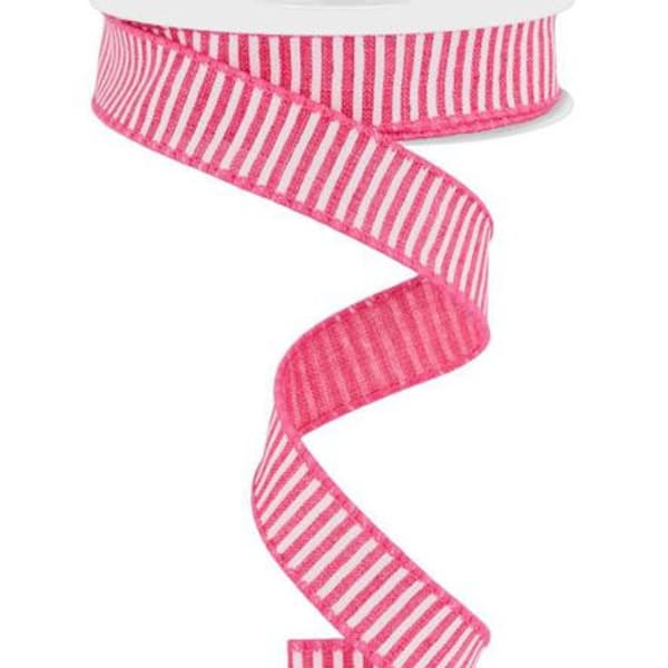 Pink Wired Ribbon - Etsy