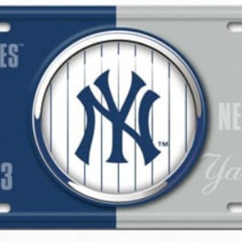 New York Yankee Plates - Etsy