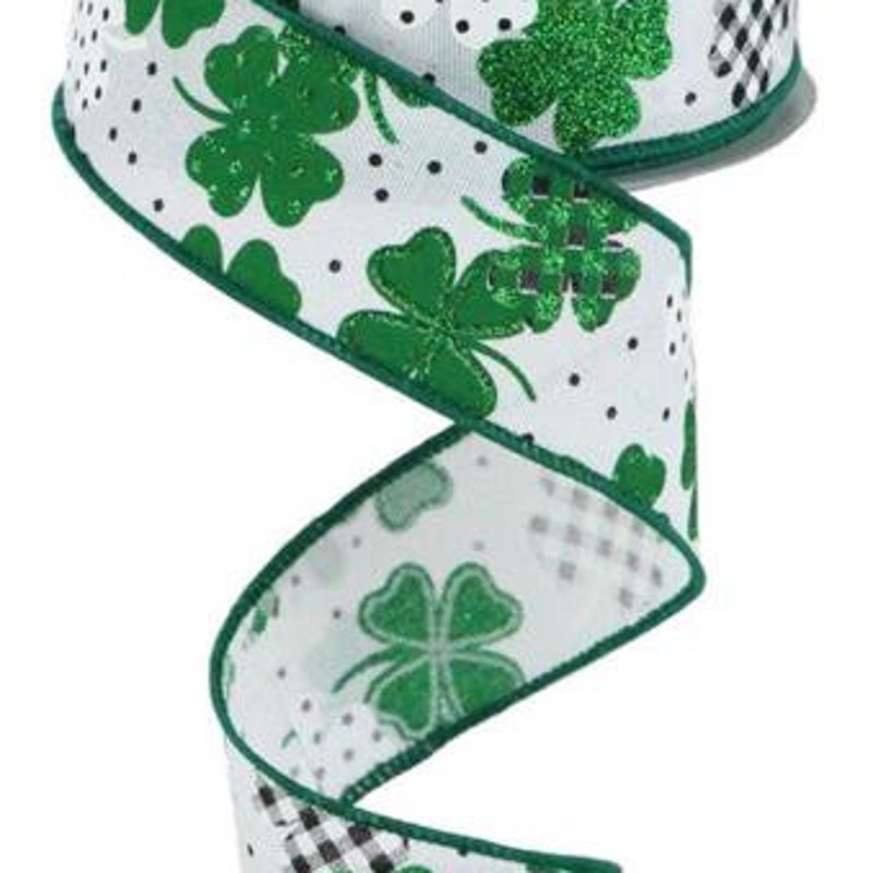 Shamrock Ribbon - Etsy