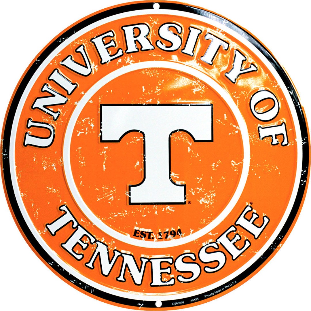12" Diameter University of Tennessee Volunteers Officially Licensed ...
