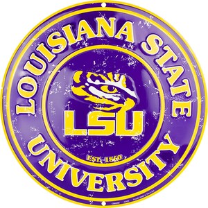 12" Diameter Louisiana State University Tigers Officially Licensed ...