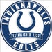 12" Diameter Indianapolis Colts Officially Licensed Pro Football Sign ...
