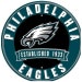 12" Diameter Philadelphia Eagles Officially Licensed Pro Football Sign ...
