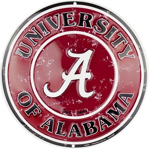 12" Diameter University of Alabama Crimson Tide Officially Licensed ...