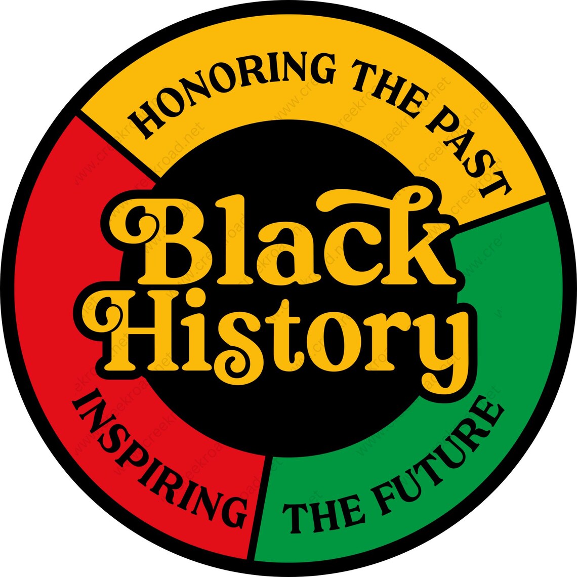 Honoring the Past Inspiring the Future Black History Sublimated Wreath ...