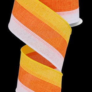 2.5" X 10yd Wired Ribbon-3 Color 3-in-1 Royal Burlap-rg1604r6-fall - Etsy