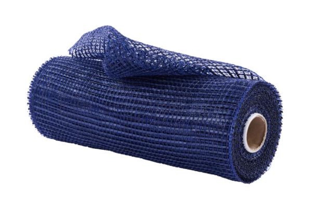 10" X 10yd Horizontal Wide Stripe Mesh-navy Blue-re890019 - Etsy