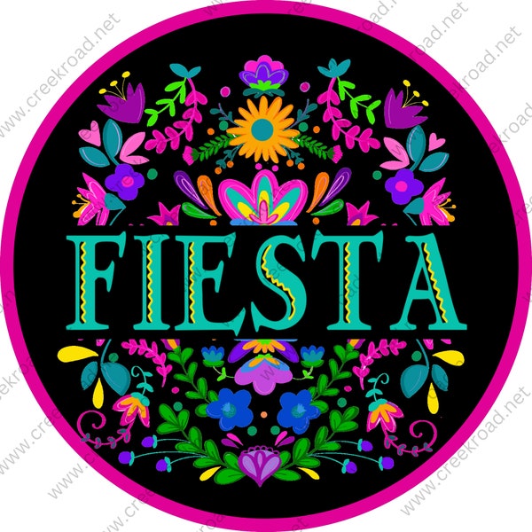 Fiesta Wreath - Etsy