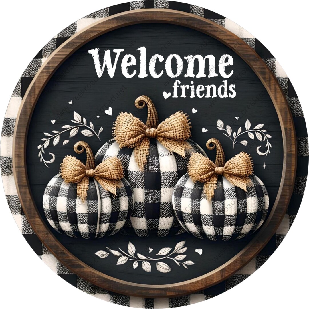 Sublimated Wreath Sign - Etsy