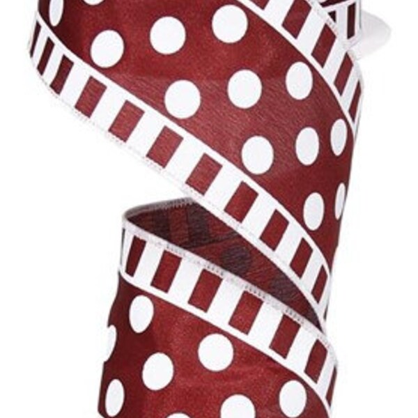 Maroon Ribbons - Etsy