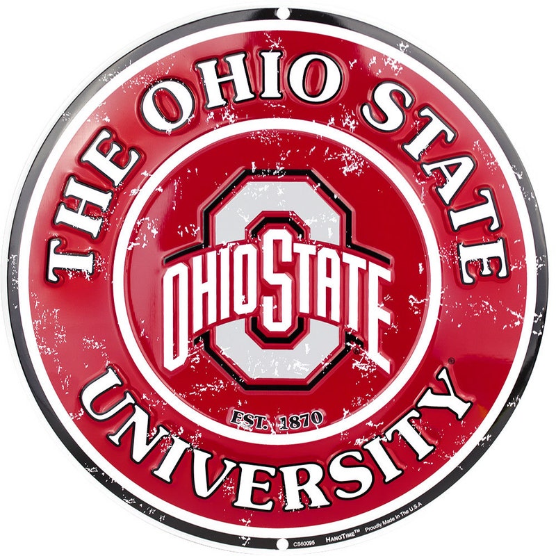 Ohio State Wreath - Etsy