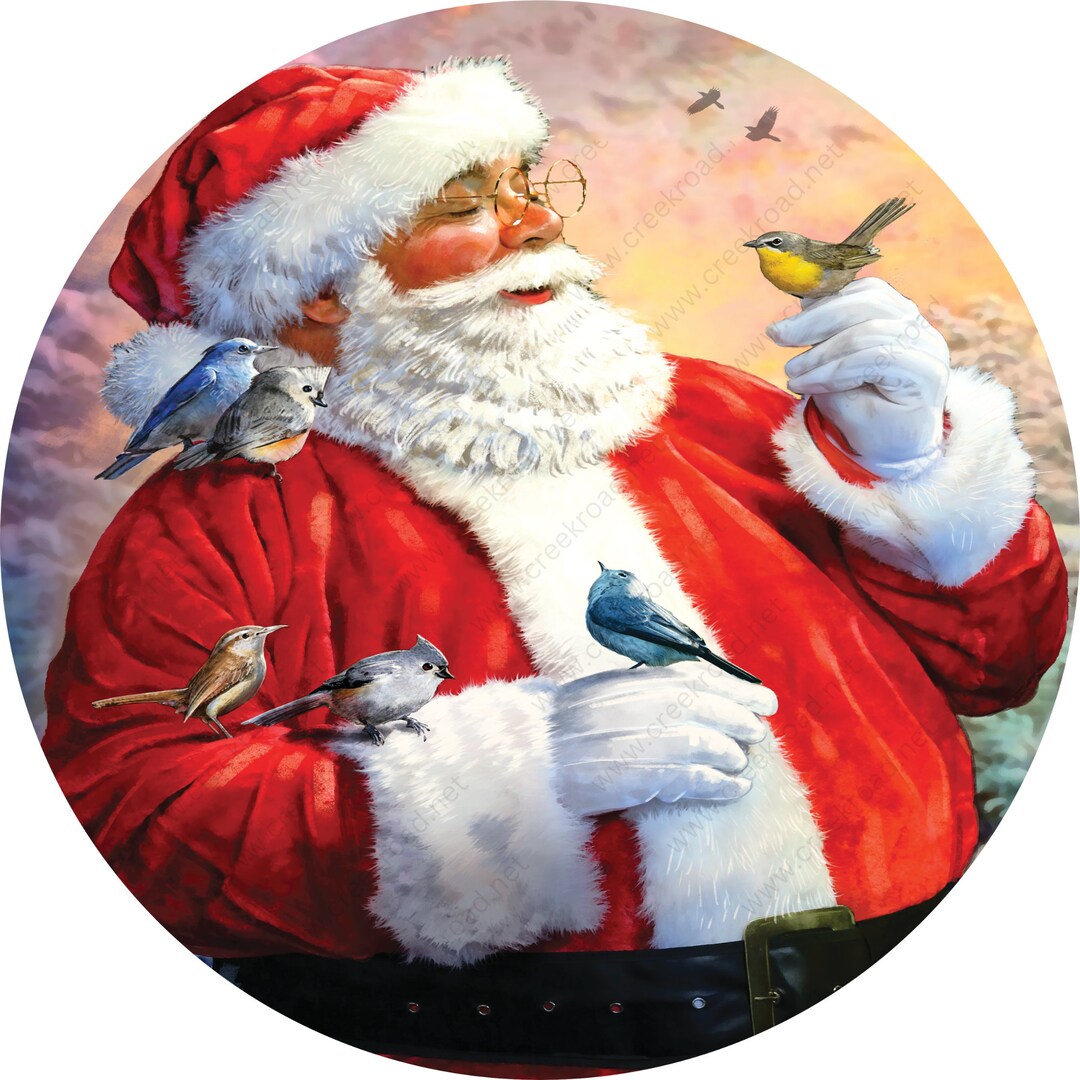 Santa Claus Morning Meeting Wreath Sign-holiday-sublimation-attachment ...