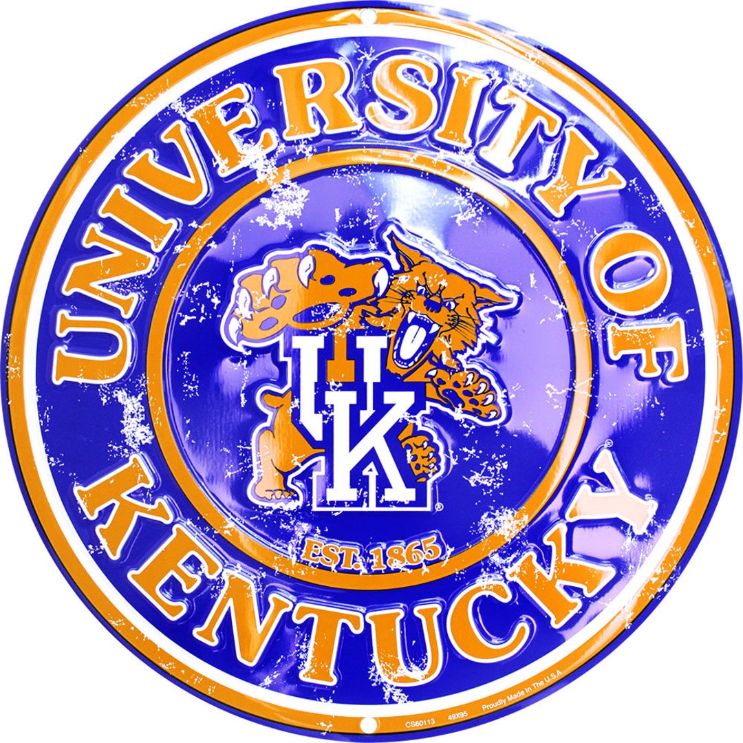 12" Diameter University of Kentucky Wildcats Officially Licensed ...