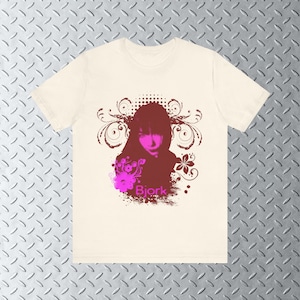 Frutiger Bjork Graphic Shirt, Y2k Graphic Tee, Opiumcore 2000s Fashion ...