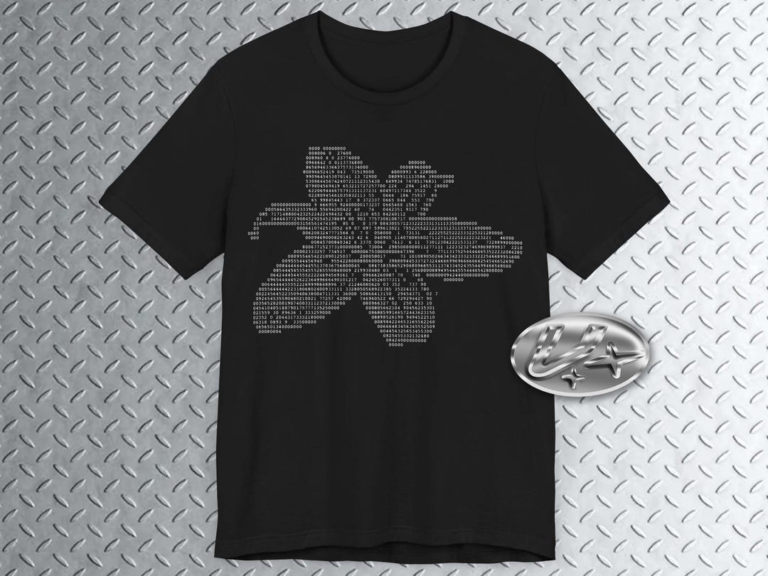 Ascii Art Shirt, Flower Graphic Tee, Computer Art, Internet Culture ...