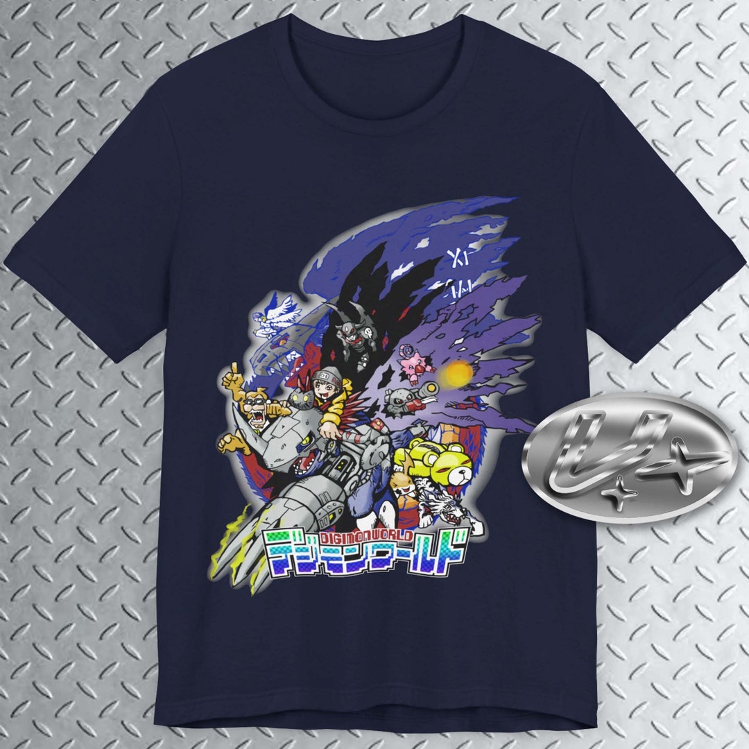 Digi World, PS1 Classic Tee, RPG Game, Gaming Shirt, Videogame Tee - Etsy