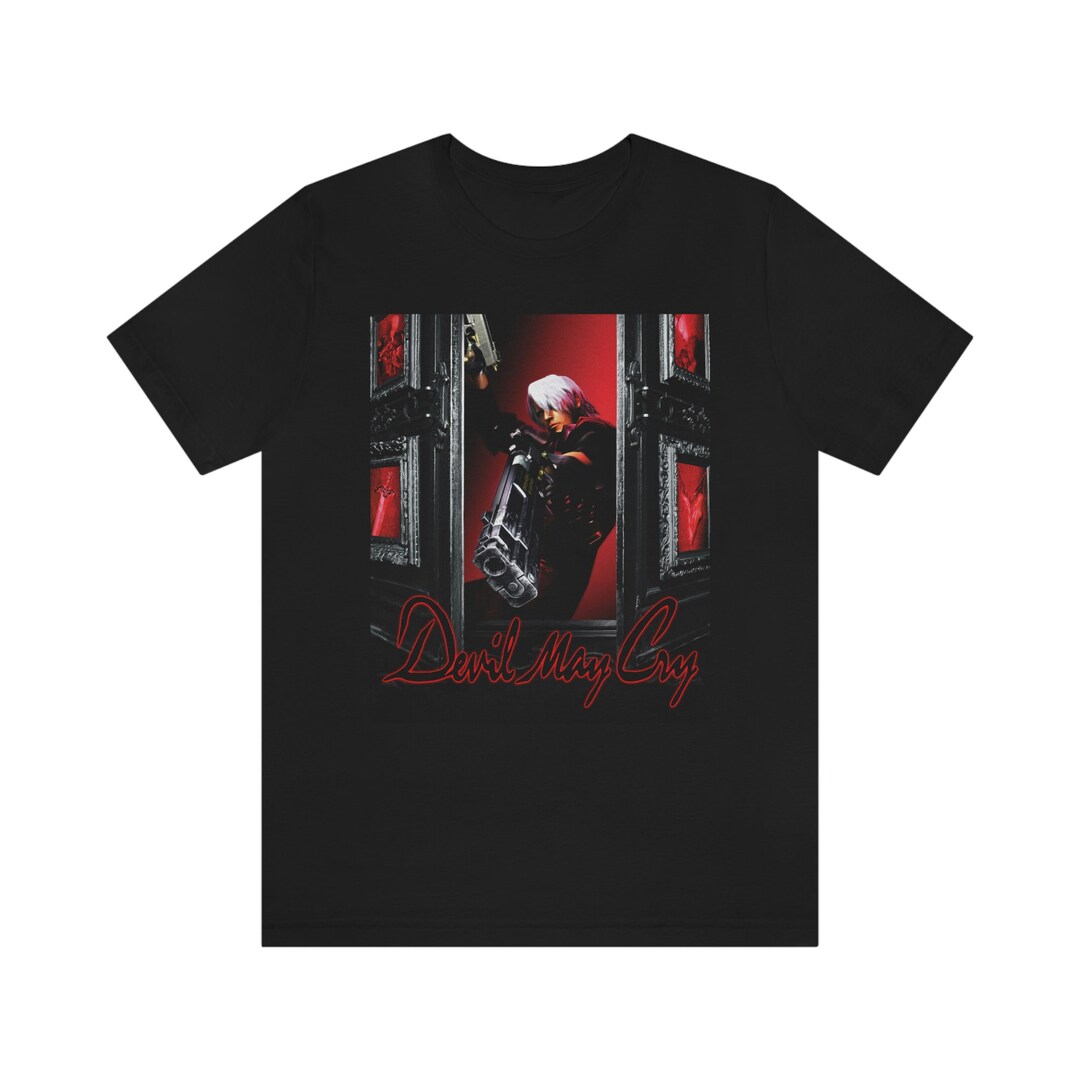 DMC T-shirt, Devil May Cry Shirt, Videogame Tee, Dante Tshirt, Capcom T ...