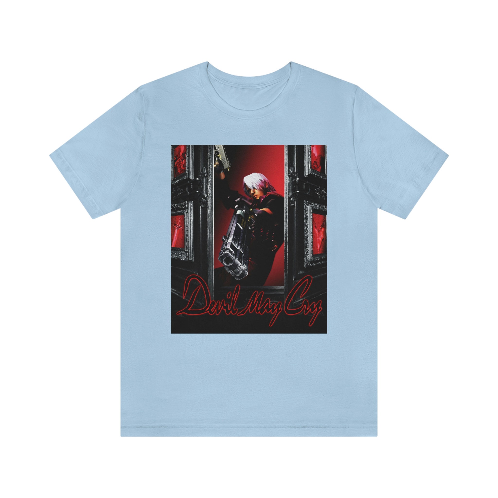 DMC T-shirt, Devil May Cry Shirt, Videogame Tee, Dante Tshirt, Capcom T ...