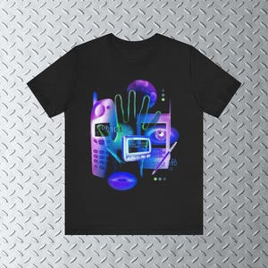 Gen X Corporate Shirt, Y2k Aesthetic Tee, Y2k Graphic Shirt, Cybercore ...