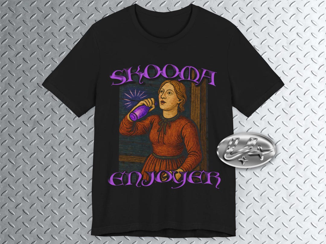 Skooma Enjoyer, Vintage Medieval Art Shirt, Gaming Tee, Medieval Meme ...