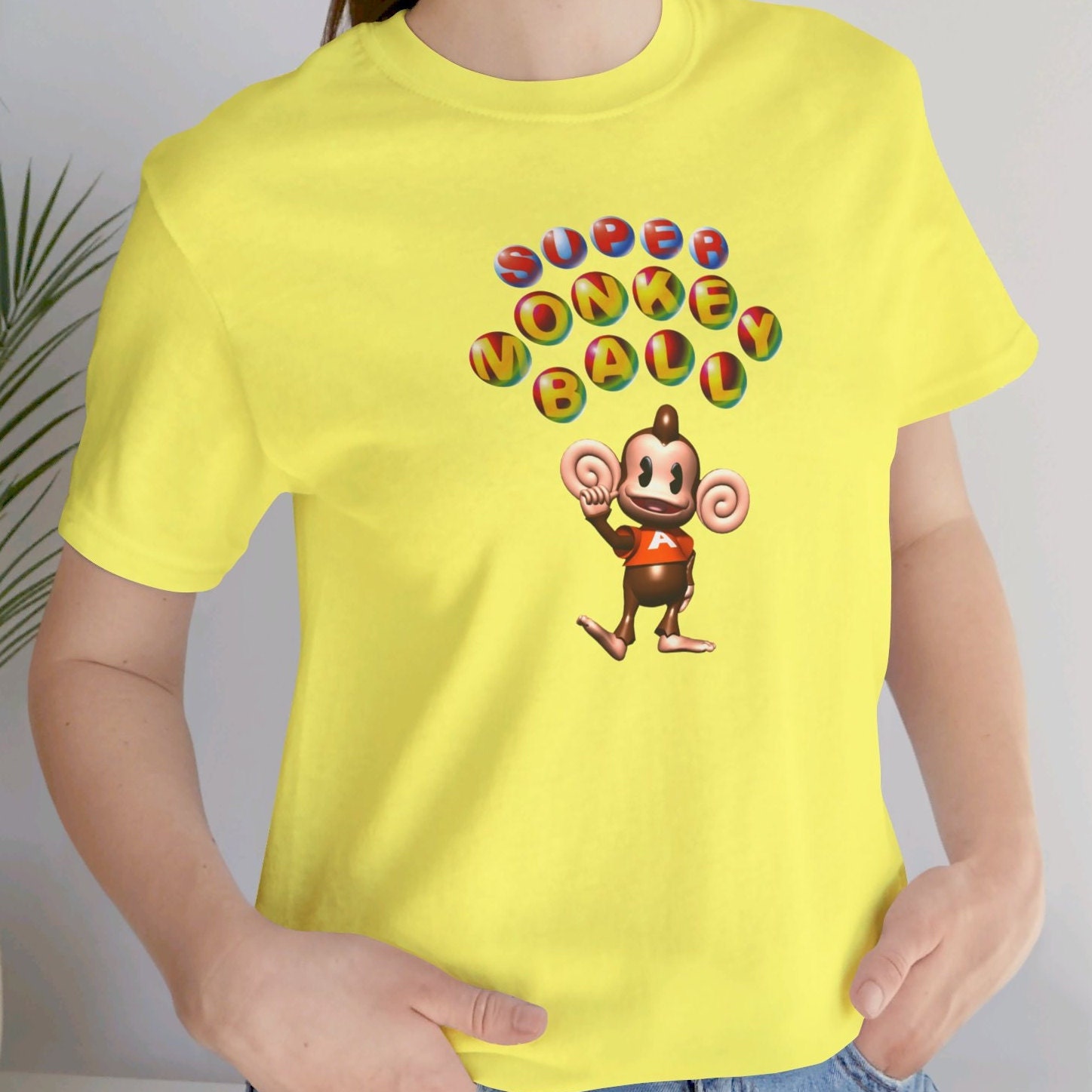 Super Monkey B. T-shirt, Vintage Gaming Retro Videogame, Japanese Game ...