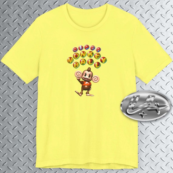 Super Monkey B. T shirt Vintage Gaming Retro Videogame Japanese Game Etsy UK